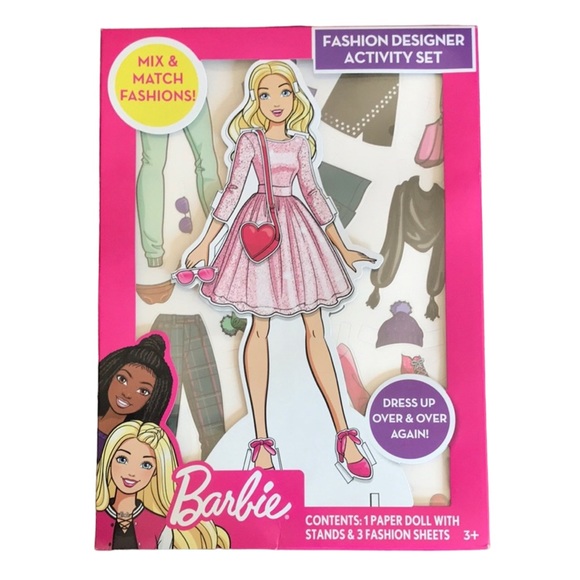 Barbie | Toys | New Barbie Paper Doll Set Nip | Poshmark